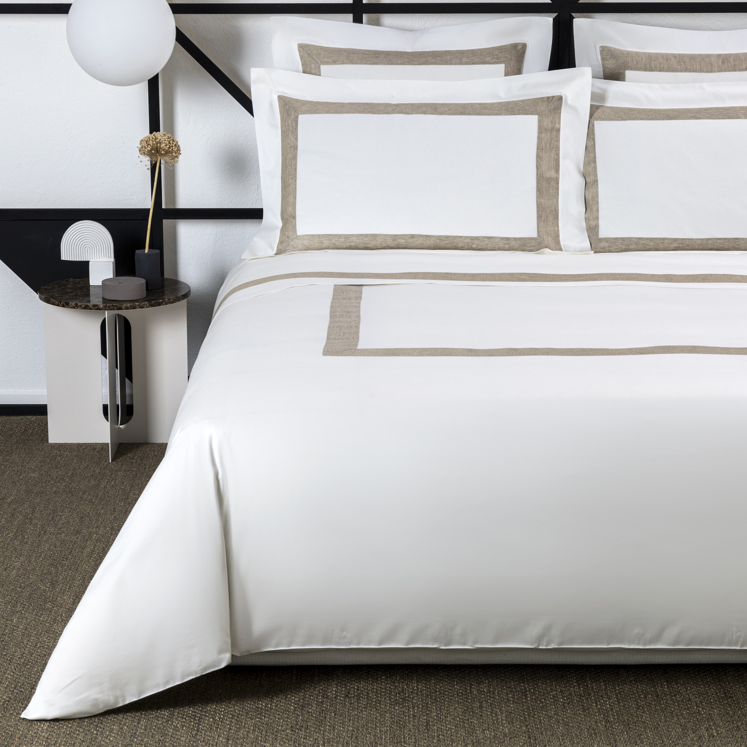 Breeze Border Duvet Cover | Frette