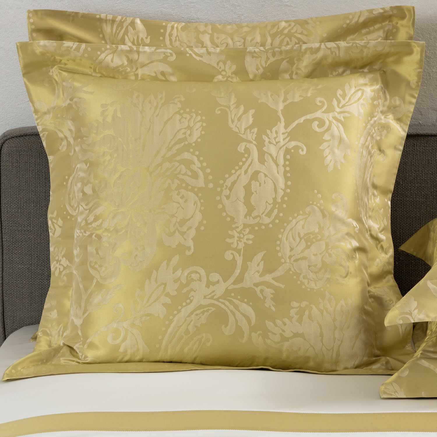 Luxury Brocade Euro Sham | Frette