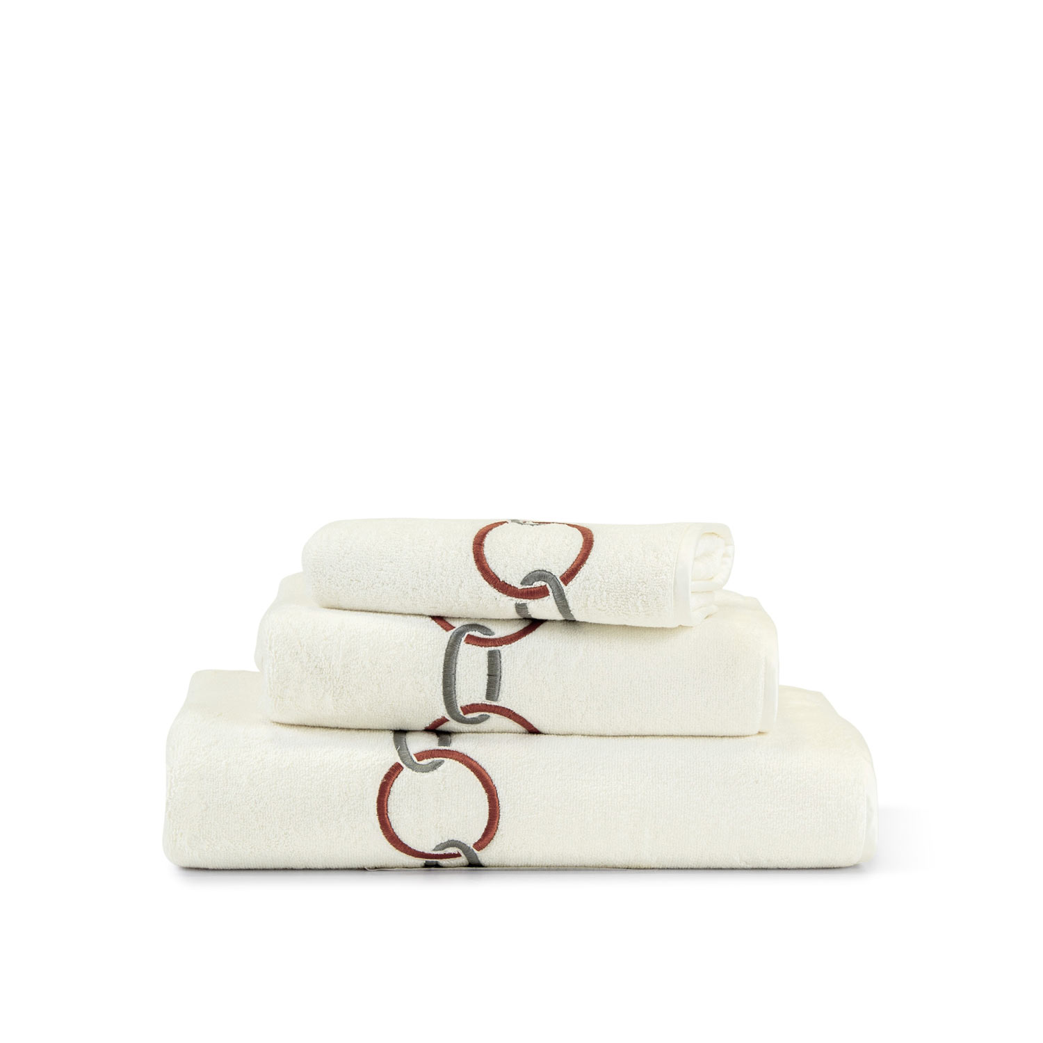 Links Embroidered Hand Towel | Frette